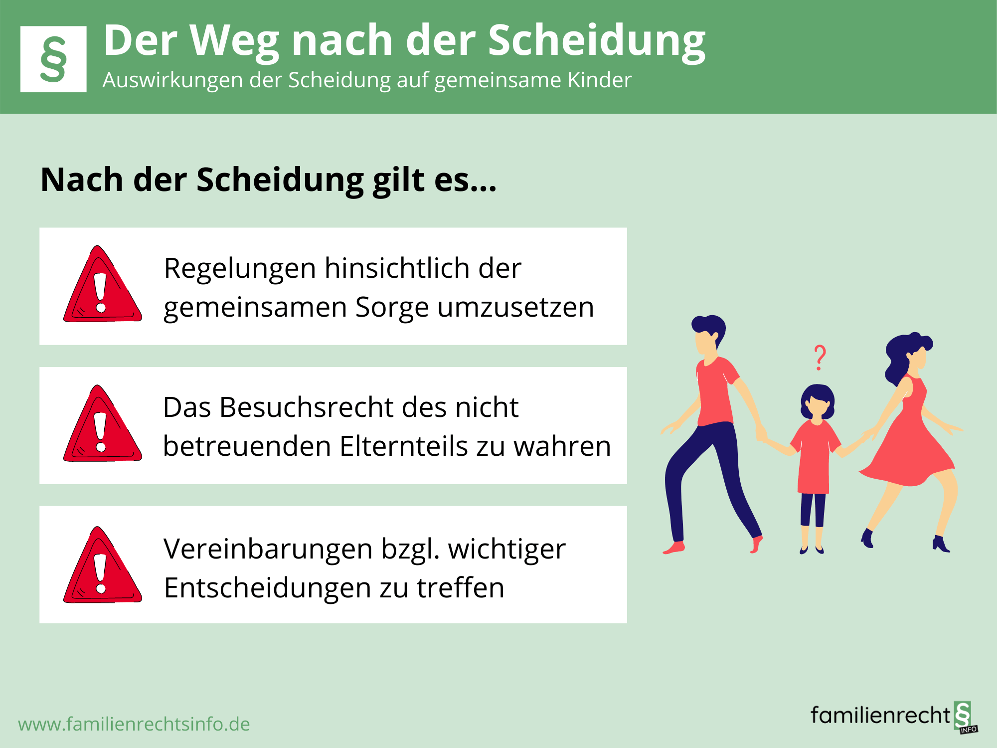 Weg nach der Scheidung - Darauf gilt es zu achten!
